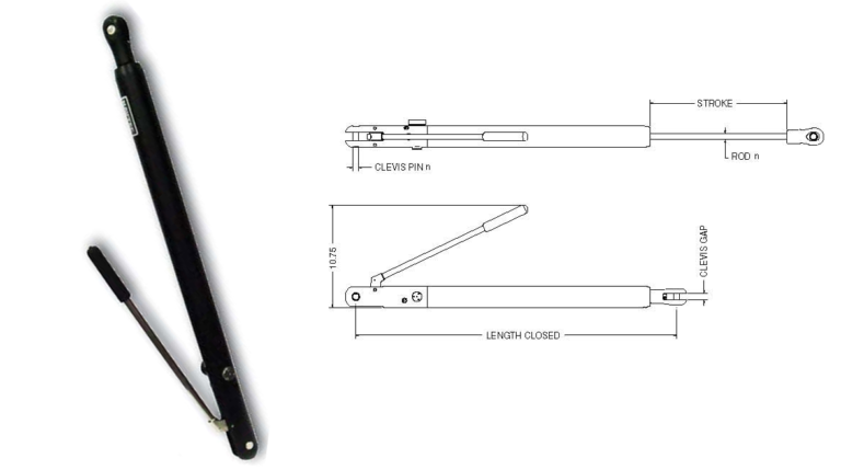 A370 Series 9 (IA9) - Integral Backstay Adjusters - NAVTEC® HYDRAULICS